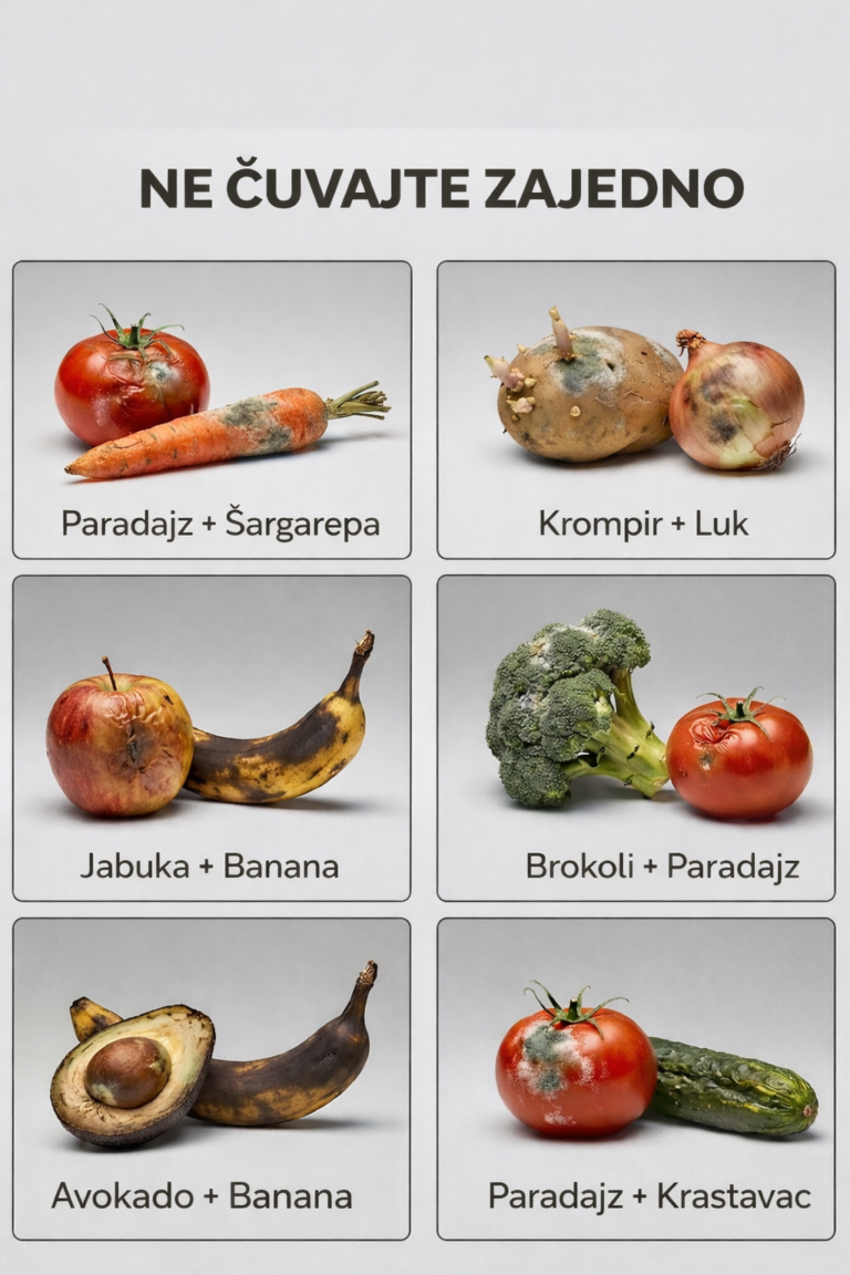 🚫🍅 Nemojte čuvati ove namirnice zajedno 🍅🚫 – Balkan Fit