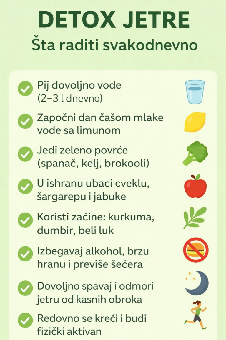 Dnevne navike detoksikacije jetre i njihove zdravstvene prednosti ...