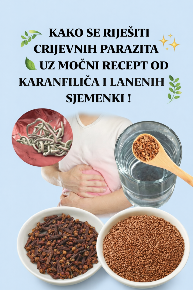 KAKO SE RIJEŠITI CRIJEVNIH PARAZITA 🌿 UZ MOĆAN RECEPT OD KANALIĆA I ...