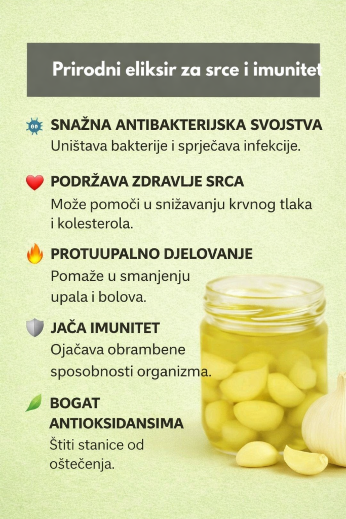 Pripremite sami: Ulje od bijelog luka nevjerovatan lijek – Balkan Fit