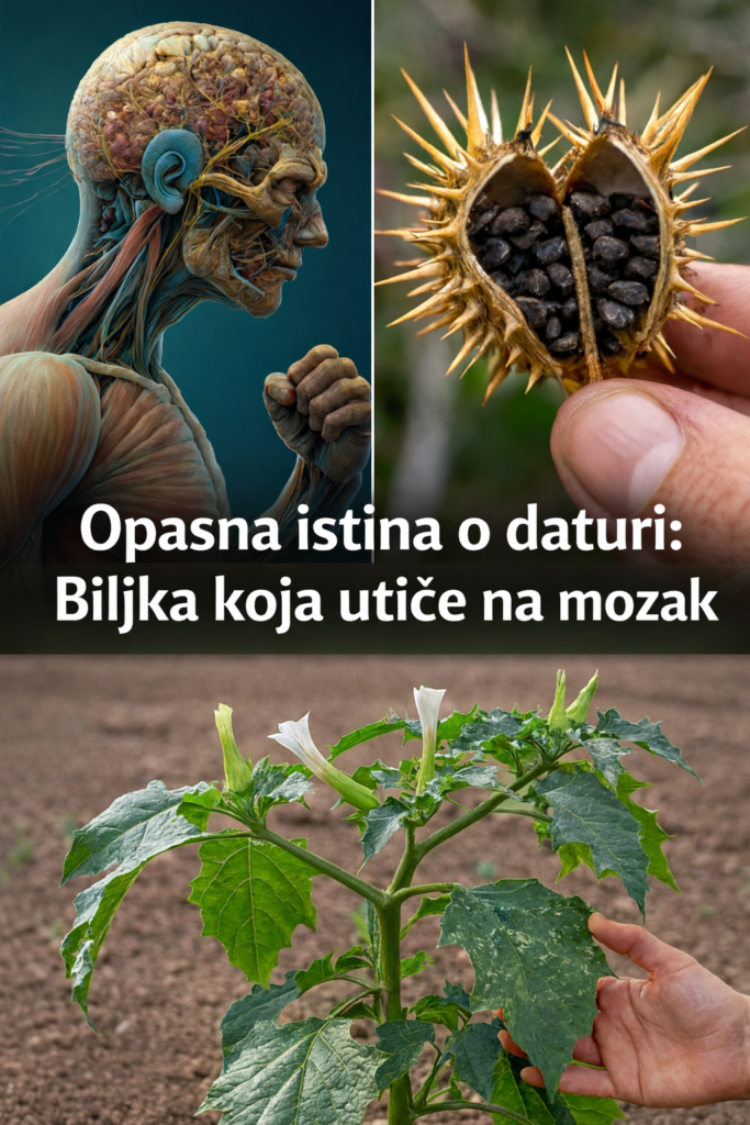 Opasna istina o daturi: Biljka koja utiče na mozak – Balkan Fit